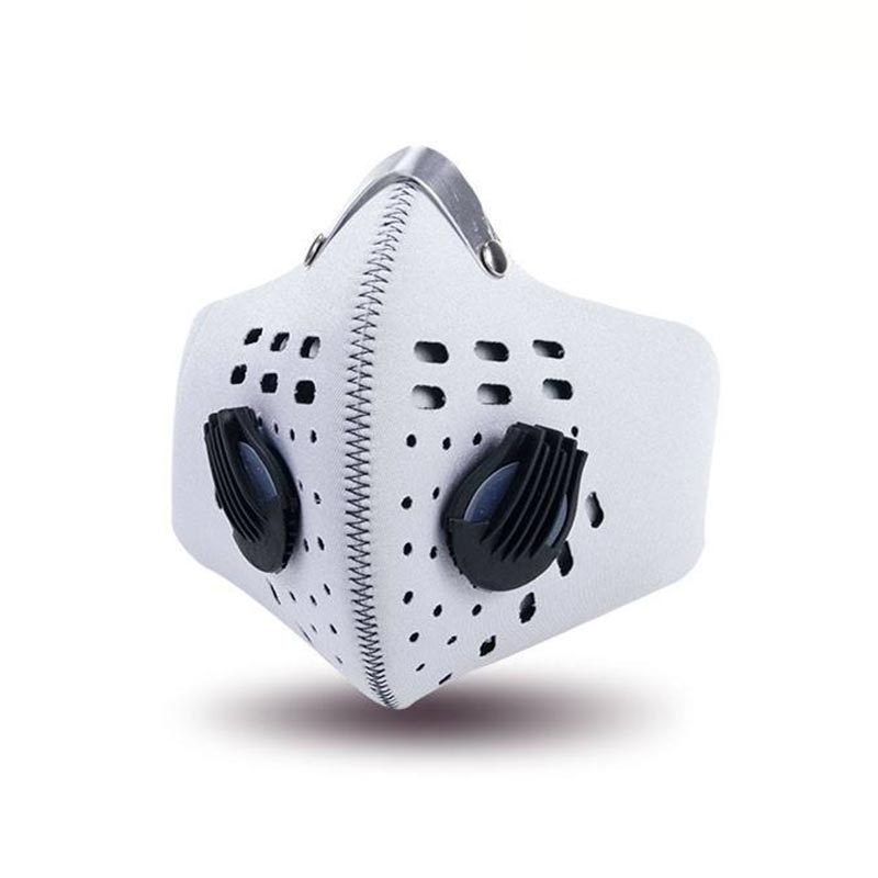 Anti Dust Pollution Face Cycling Mask With Filters And Valve- Yantai ...