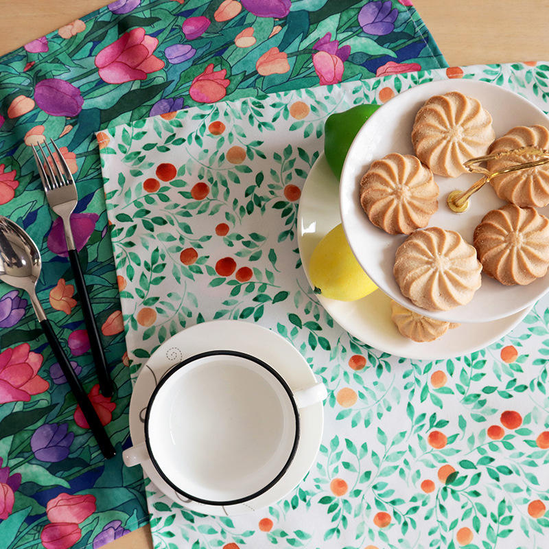 Placemats Kitchen Printing Waterproof Better